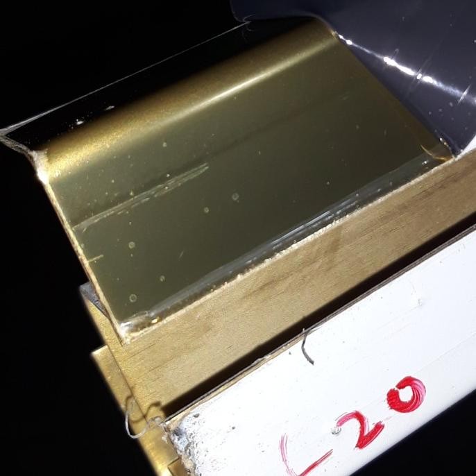 Jual ~~~~~] Gold MR - List siku stainless 20x20x0,8mm | Shopee Indonesia