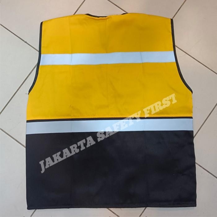 Jual Rompi Safety Kombinasi Kuning Hitam / Rompi Drill Kuning 4 Kantong ... Jual Rompi Safety Kombinasi Kuning Hitam / Rompi Drill Kuning 4 Kantong ...