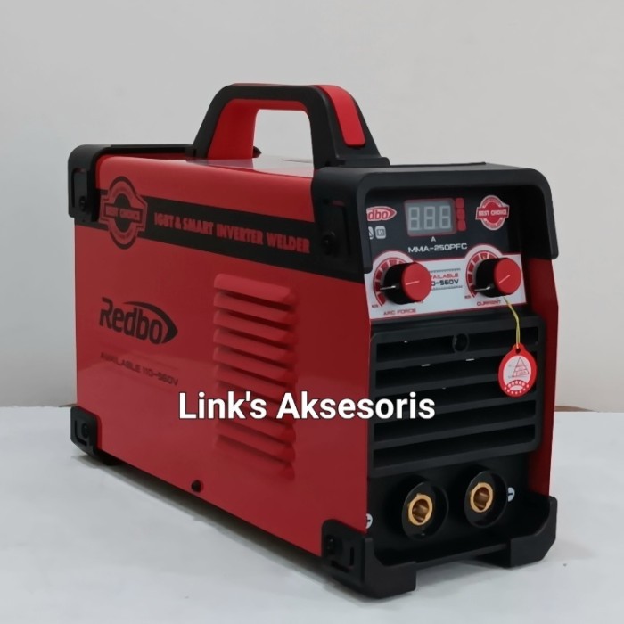 Jual kosnew@ Mesin Travo Las Listrik 250A REDBO MMA 250 PFC 250PFC 1 Phase 3 Phase | Shopee ...