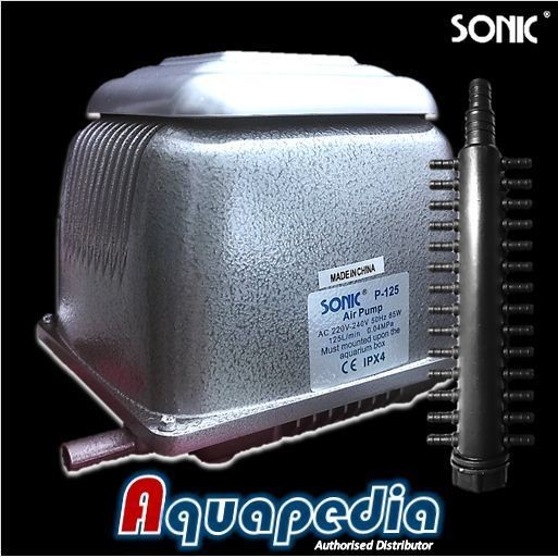 Jual evannew!! Sonic P-125 Pompa Udara Aerator Air Pump Blower | Shopee Indonesia