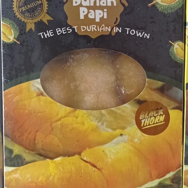Jual $$] durian papi black thorn frozen 400gr | Shopee Indonesia