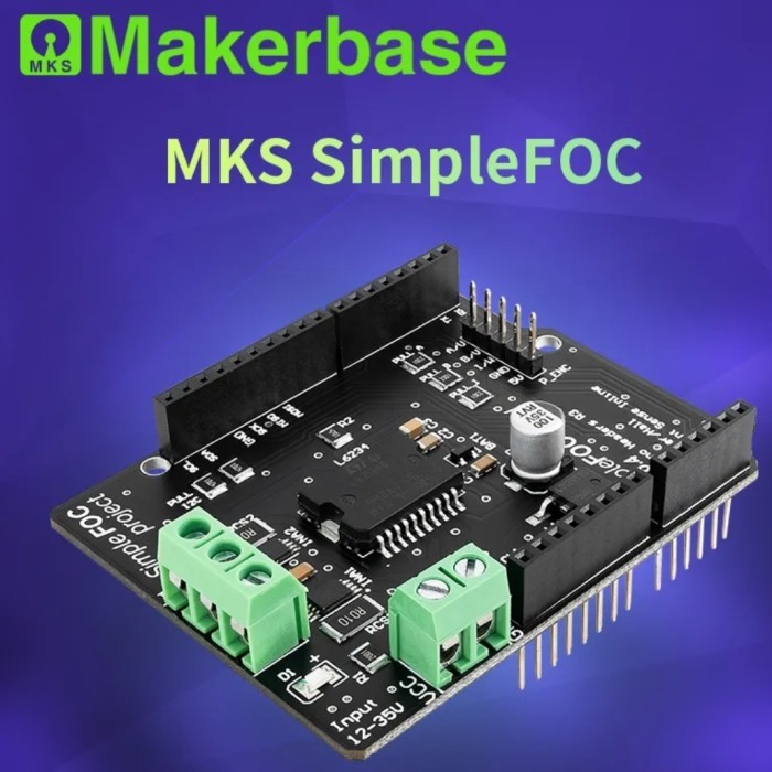 Jual Makerbase SimpleFOC Shield BLDC motor controller board Arduino Servo | Shopee Indonesia