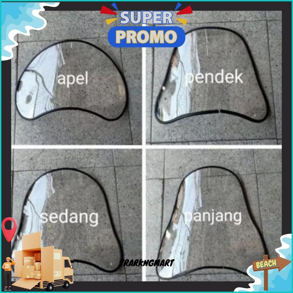 Jual Windshield Winsil Tebal 3Mm Model Universal Semua Ukuran Bisa ...