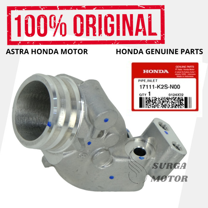 Jual Pipe Comp Inlet Manipol Vario 160 K2S Manifold Intake Original Ahm ...
