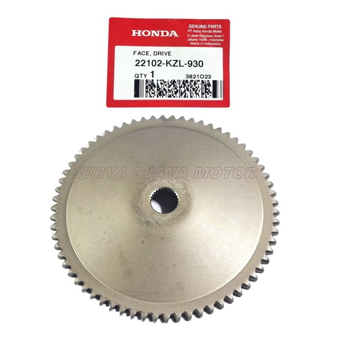 Jual Gigi Stater Besar Lawan Rumah Roller Honda Beat Fi Spacy 22102-Kzl ...