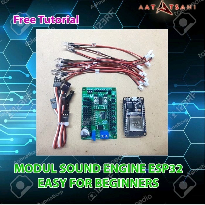 Jual Derty Modul Sound Engine Esp32 Untuk Rc Truck, Rc Bus, Rc Car Dan Lainnya | Shopee Indonesia
