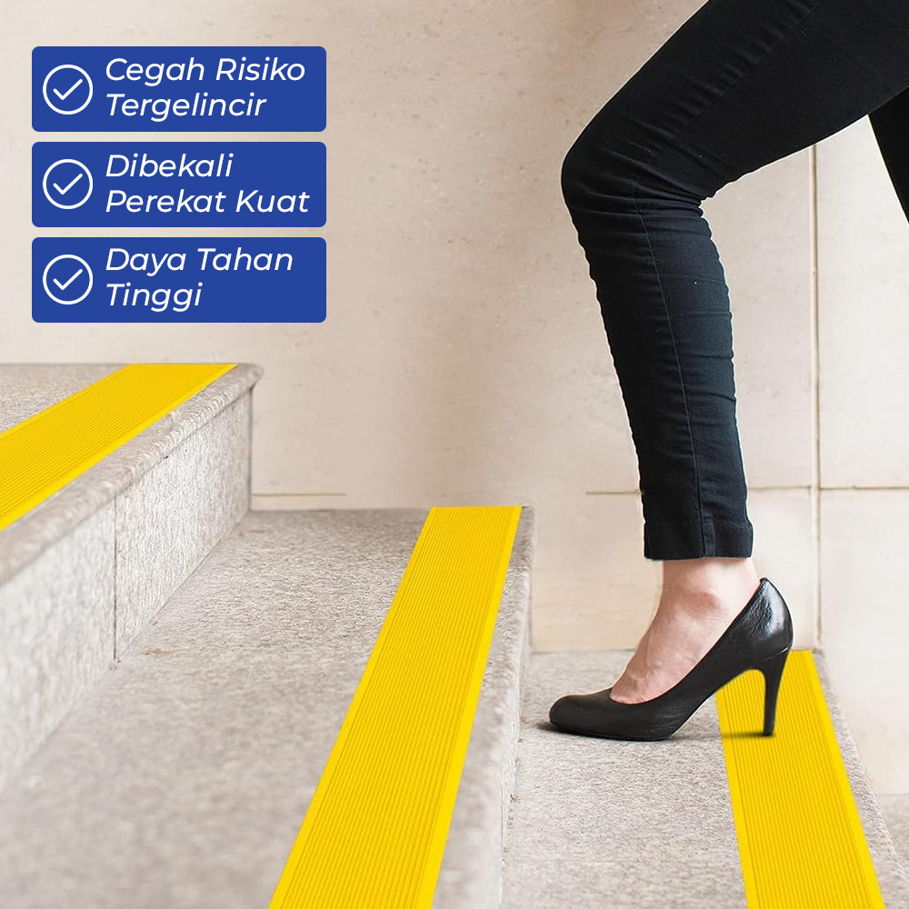 Jual TaffPACK Lakban Lantai Tangga Anti Slip Tape Waterproof Flexible - WD1 | Shopee Indonesia