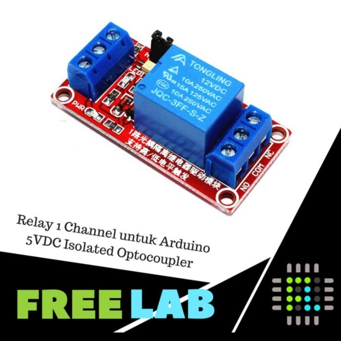 Jual Relay 5V 12V 24V Isolated 1 Channel Output 220VAC 30VDC 10A ...