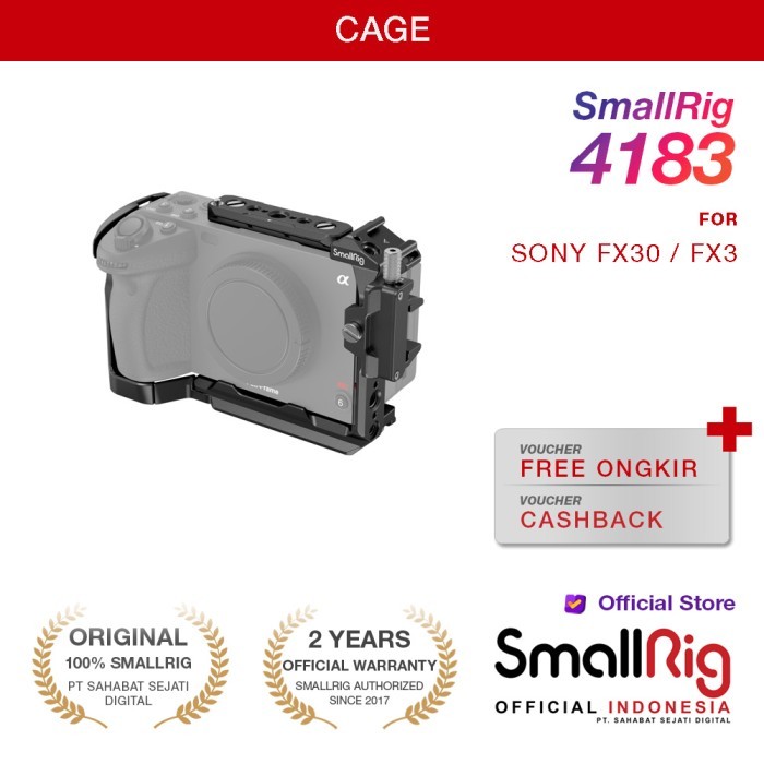 Jual SmallRig Protection Cage With Removable NATO Rail Sony FX30 FX3 ...