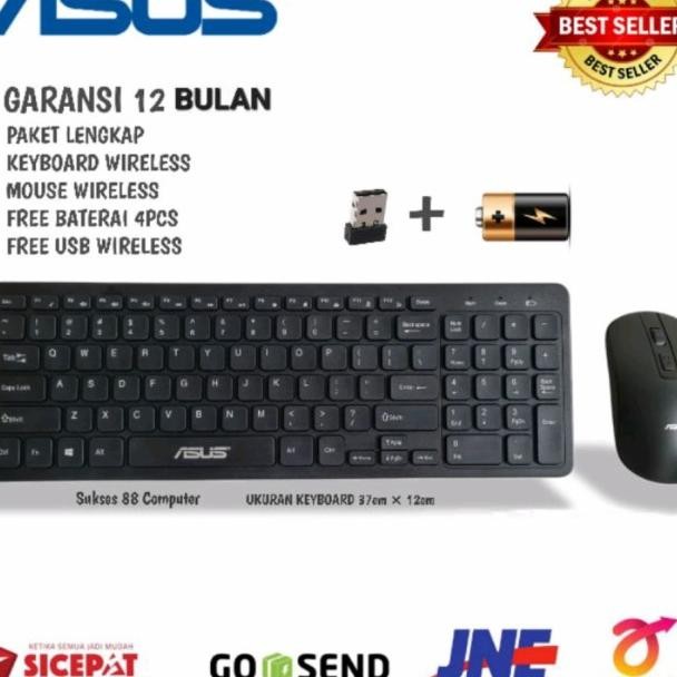 Jual Wireless Keyboard & Mouse Combo Set Gkm520 Ter | Shopee Indonesia