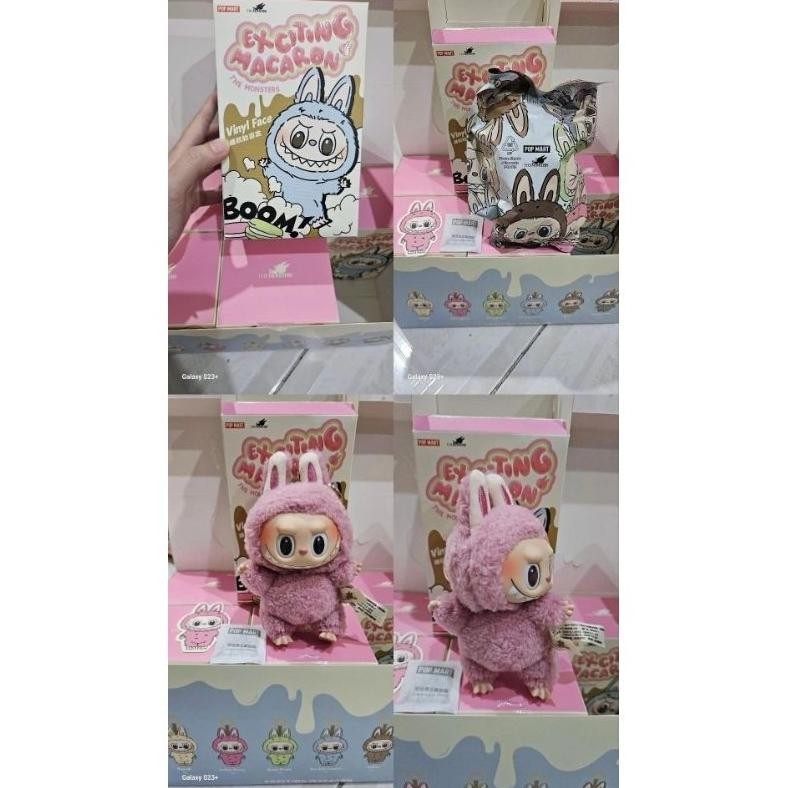 Jual CR - (Ready Stock) Labubu Macaron PopMart: Boneka Monster Viral ...