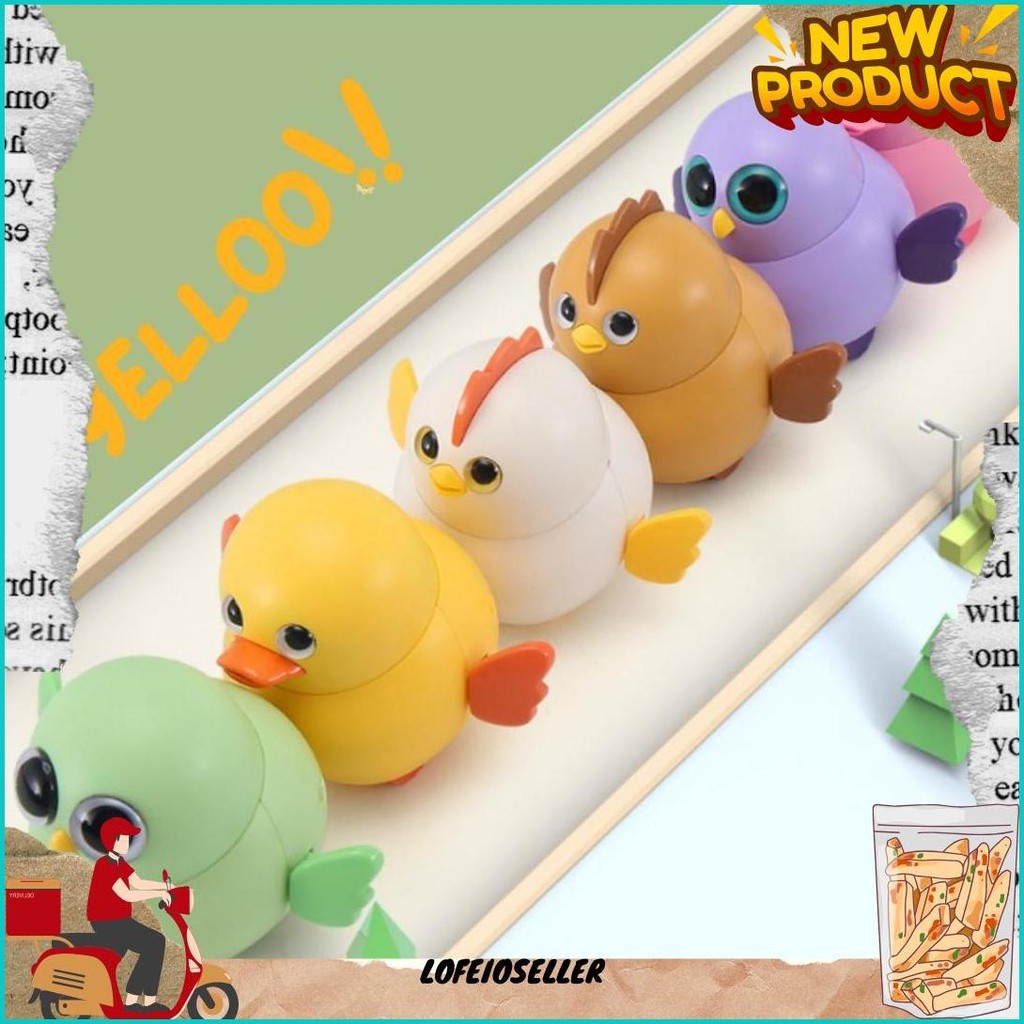 Jual Yelloo!! Mainan Anak Wobble Duck Swing Squad Pre-School Magnetic ...