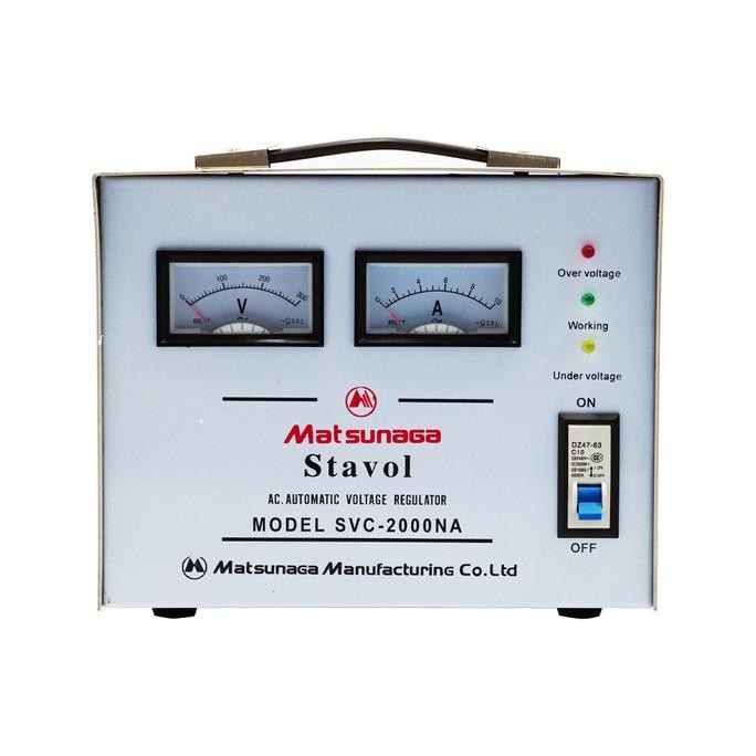Jual NEW Stavolt SVC 2000W Matsunaga / Stabilizer SVC 2000VA MTS / 2000 Watt | Shopee Indonesia