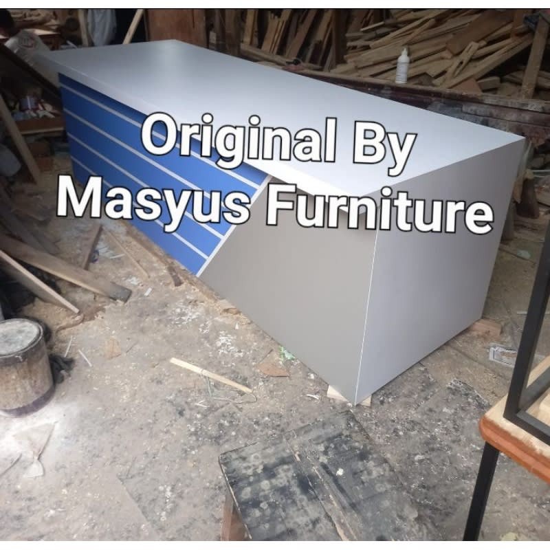 Jual Meja Kasir Bahan Exclusive HPL Tahan Panas, Tahan Air, Tahan Rayap ...