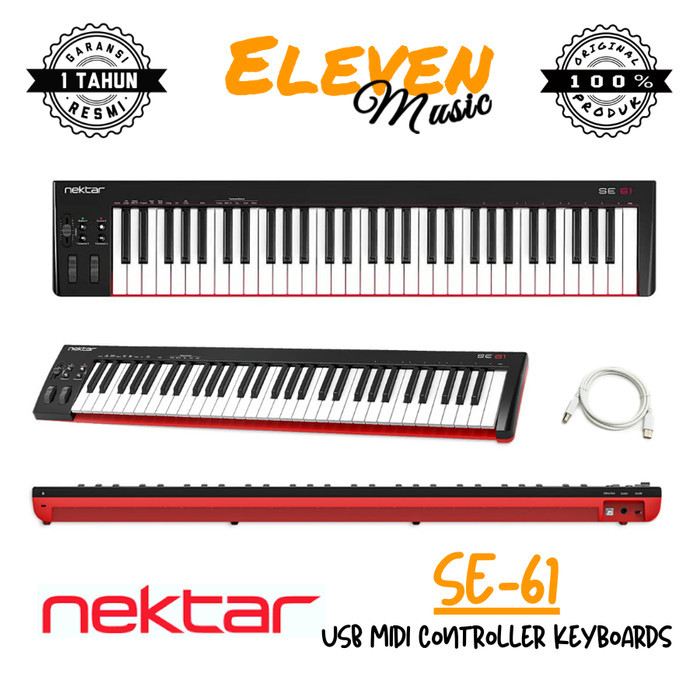 Jual Neww nektar se61 se-61 se 61 keyboard midi controller | Shopee ...