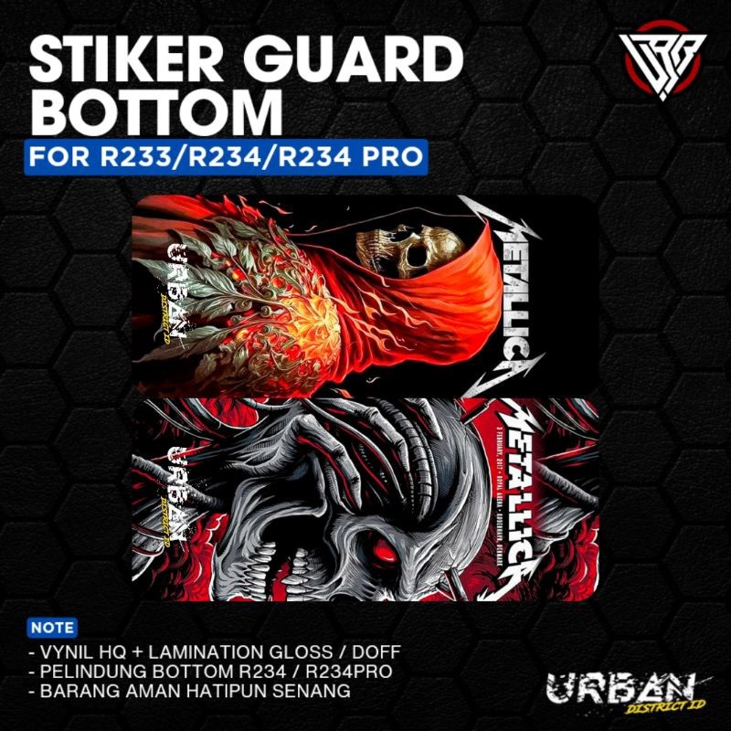 Jual Pesan Stiker Warp Skins Pack Bottom Guard R Series 234 Universal ...
