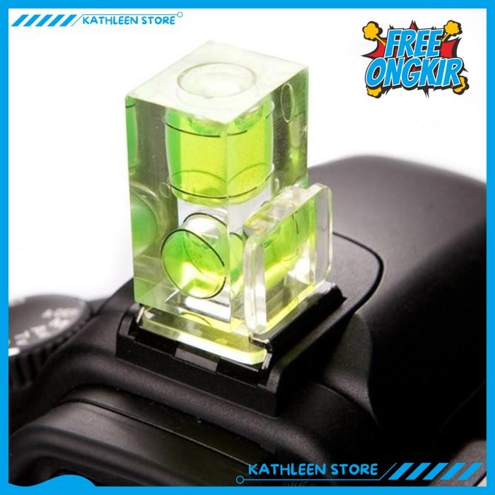 Jual CAMERA HOTSHOE TRANSPARENT THREE DIMENSIONAL HORIZONTAL LEVEL ...