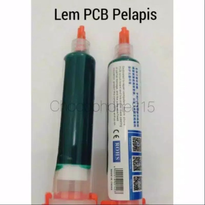 Jual LEM PELAPIS PCB - UV CURING SOLDER MARK INK SOLDER 10 CC ORIGINAL ...