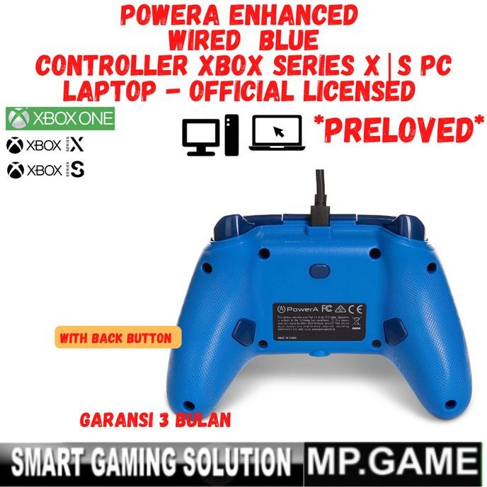 Jual Tersedia Powera Enhanced Wired Blue Xbox Series X/S/ Xbox One ...
