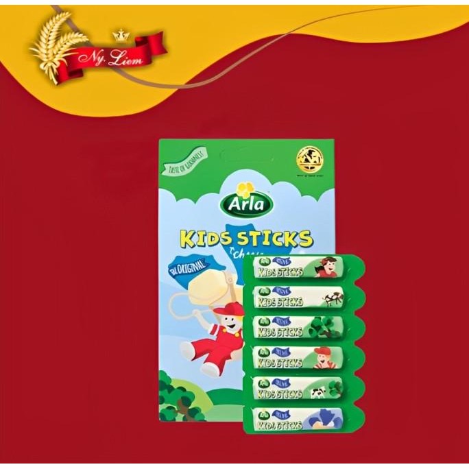 Jual New Arla Kids Stick Cheese (6 X 18 Gr) | Shopee Indonesia