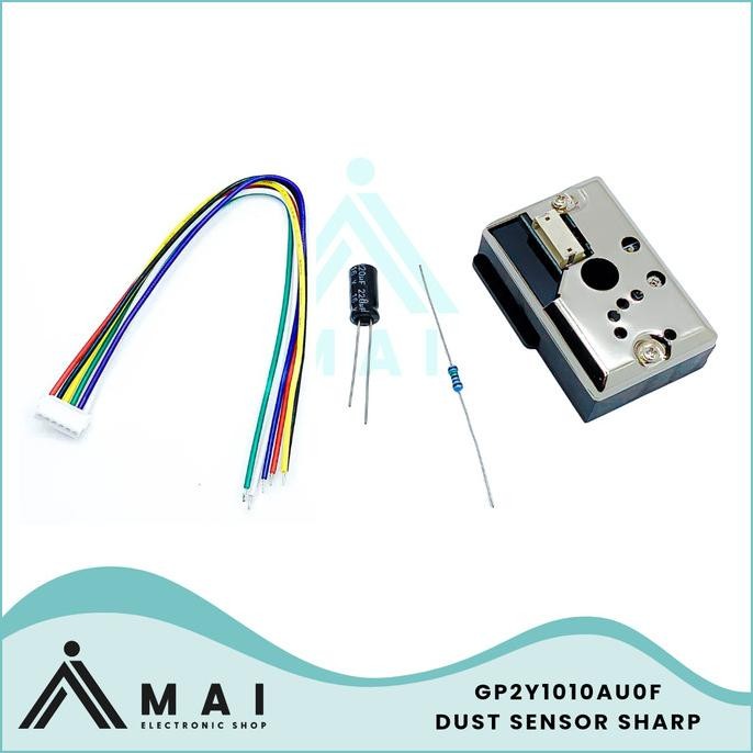 Jual SHARP GP2Y1010AU DUST SENSOR (SENSOR DEBU) 0411T | Shopee Indonesia