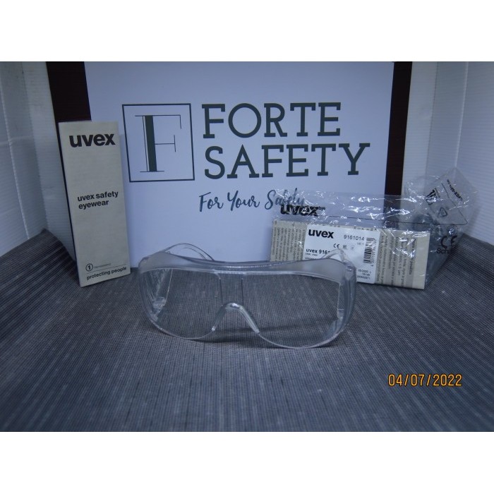 Jual Promo!! Uvex 9161.014 Kacamata Safety Otg (Over The Glass ...