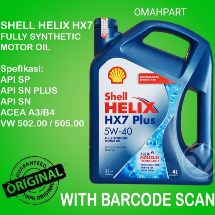 Jual Shell Helix Hx7 5W 40 Harga Spesial!! | Shopee Indonesia