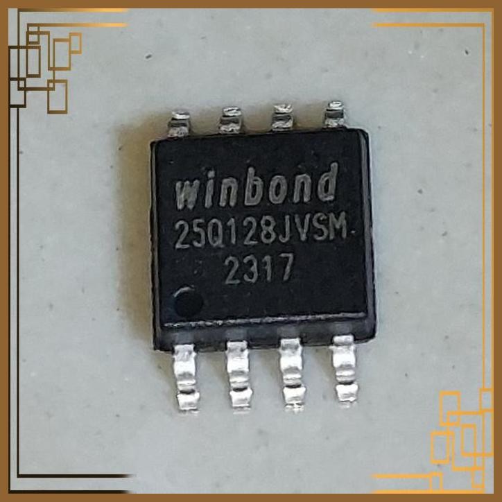 Jual [SRE] 25Q128JVSM 25Q128 JVSM W25Q128JVSIM Winbond IC Flash Memory Sop-8 SMD | Shopee Indonesia