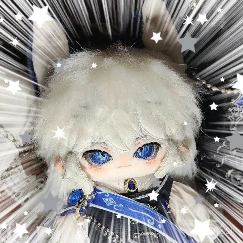 Jual 20CM Game Identity V Cosplay Ithaqua Handsome Ear Plush Doll Body ...