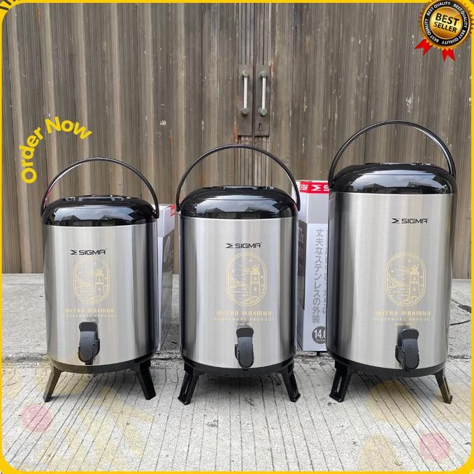 Jual Sale!! Dispenser Termos Water Jug Air Panas Dan Dingin Sigma 9-12 ...