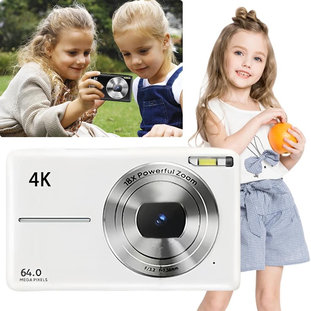 Jual kids digital camera 16x zoom vlogging camera 64mp 1080p 2.4inch ...