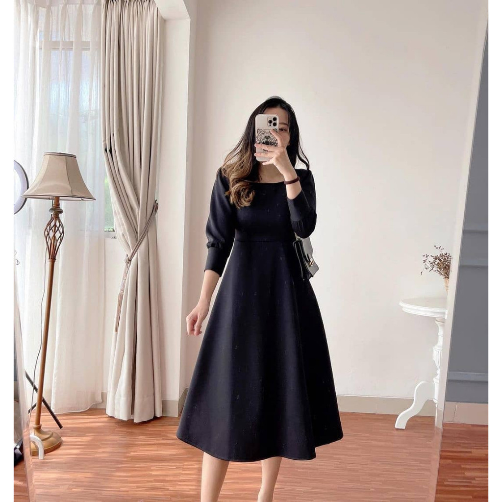 Jual Dress Natal Model Terbaru 2024 Dress Korea 2025 Buju Kondangan Rok ...