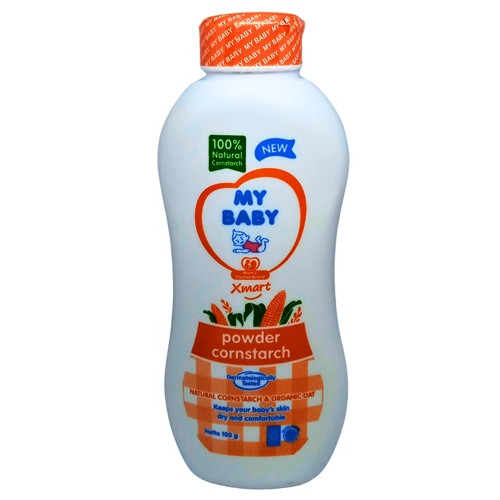Jual S15848 MY BABY CORNSTARCH BABY POWDER 100GR BTL MAJU BERSAMA ...