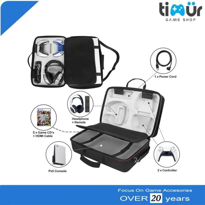 Jual Koper Tas Gaming Storage Box Tempat Penyimpanan Stick Console Ps5 ...