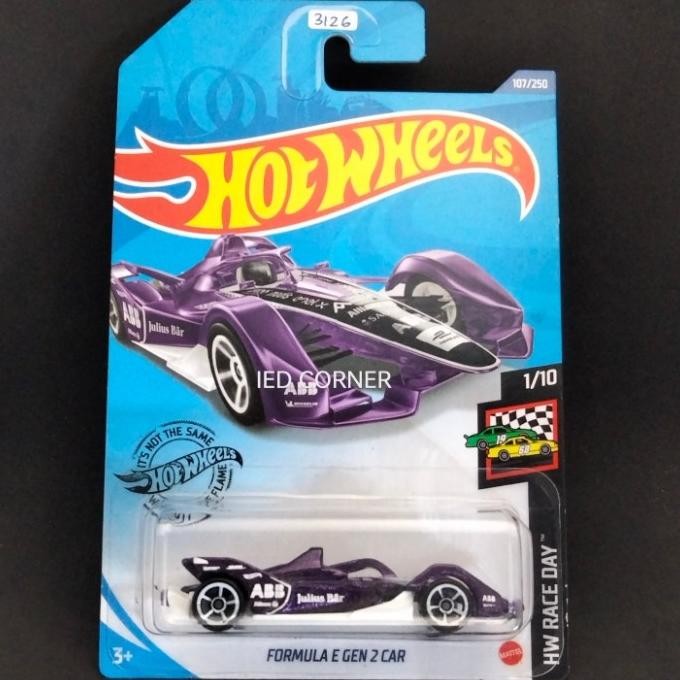 Jual Hot Wheels Formula E Gen 2 Car #3126 @P08 | Shopee Indonesia