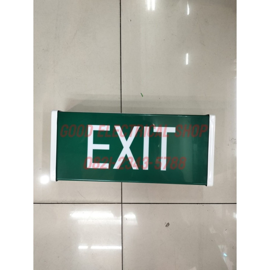 Jual Lampu Maxspid EXIT / Lampu Emergency EXIT Light Boxster | Shopee ...