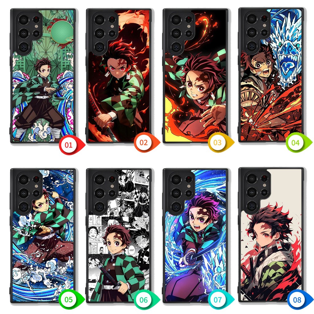 Jual Case Casing Custom Samsung S24 S23 S22 S21 S20 FE Ultra Plus Tanjiro Demon Slayer FDZ0083 ...