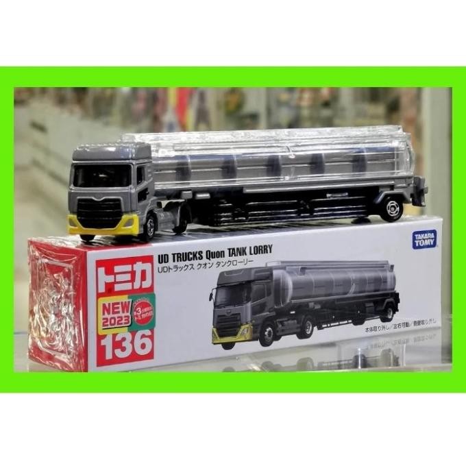 Jual Takara Tomy Tomica #136 Long Type Tomica No.136 UD Trucks Quon Tanker | Shopee Indonesia