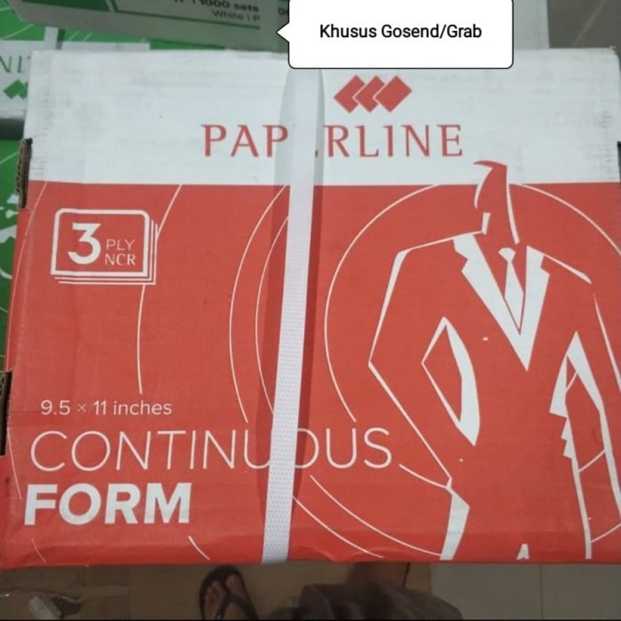 Jual Kertas Continuous Form 3 PLY FULL 9.5" x 11" 1000 sets 3000 lbr ...