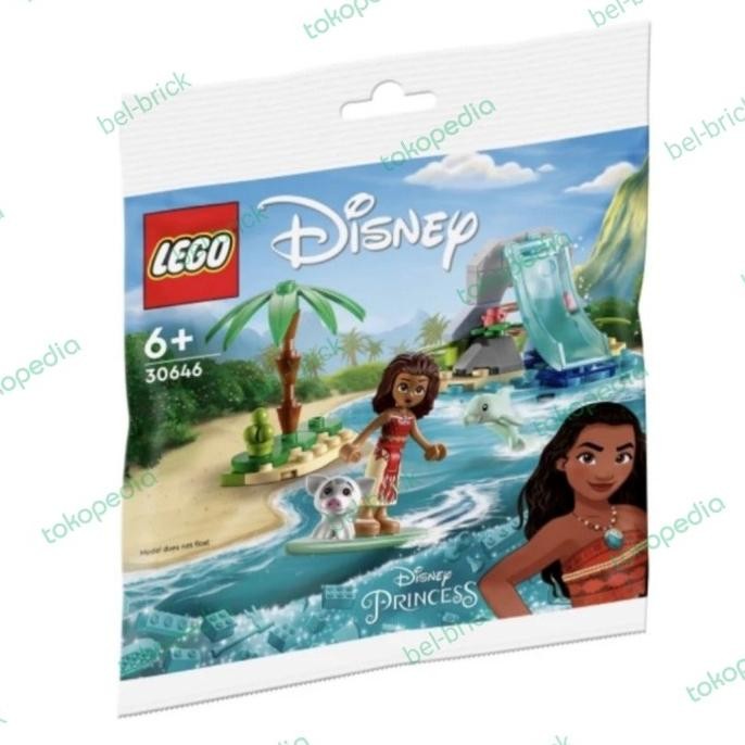Jual LEGO Disney Princess Polybag 30646 - Moana Dolphin Cove Pua Animal ...