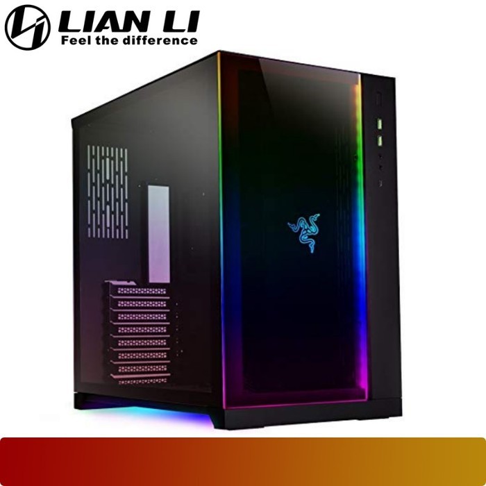 Jual Lian Li - PC-011 Dynamic Razer Edition Black | Shopee Indonesia
