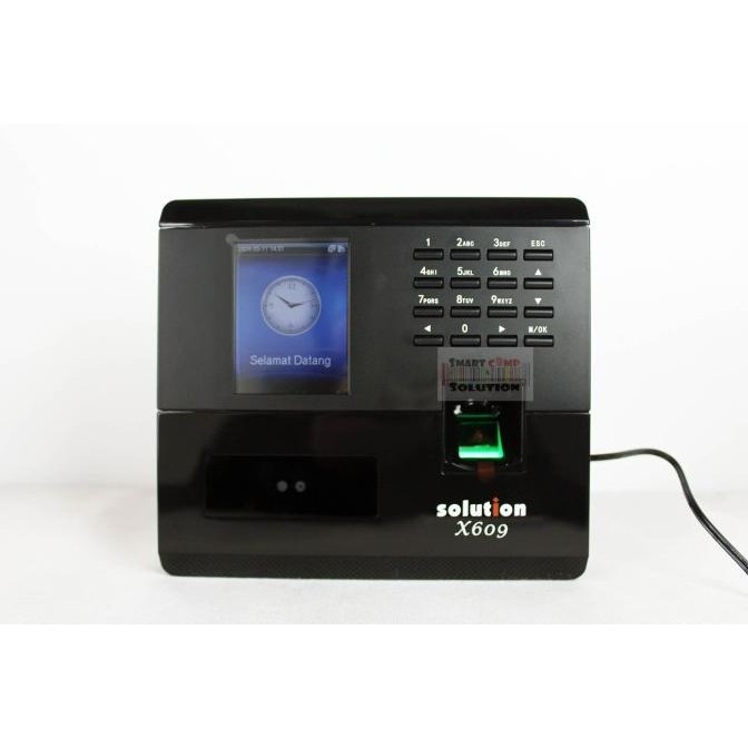 Jual Mesin Absensi Fingerprint Solution X609 Sidik Jari Scan Wajah ADMS ...