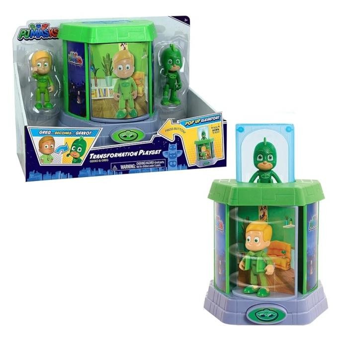Jual PJ Masks Owlette Catboy Gecko Transformation Playset Original Just ...