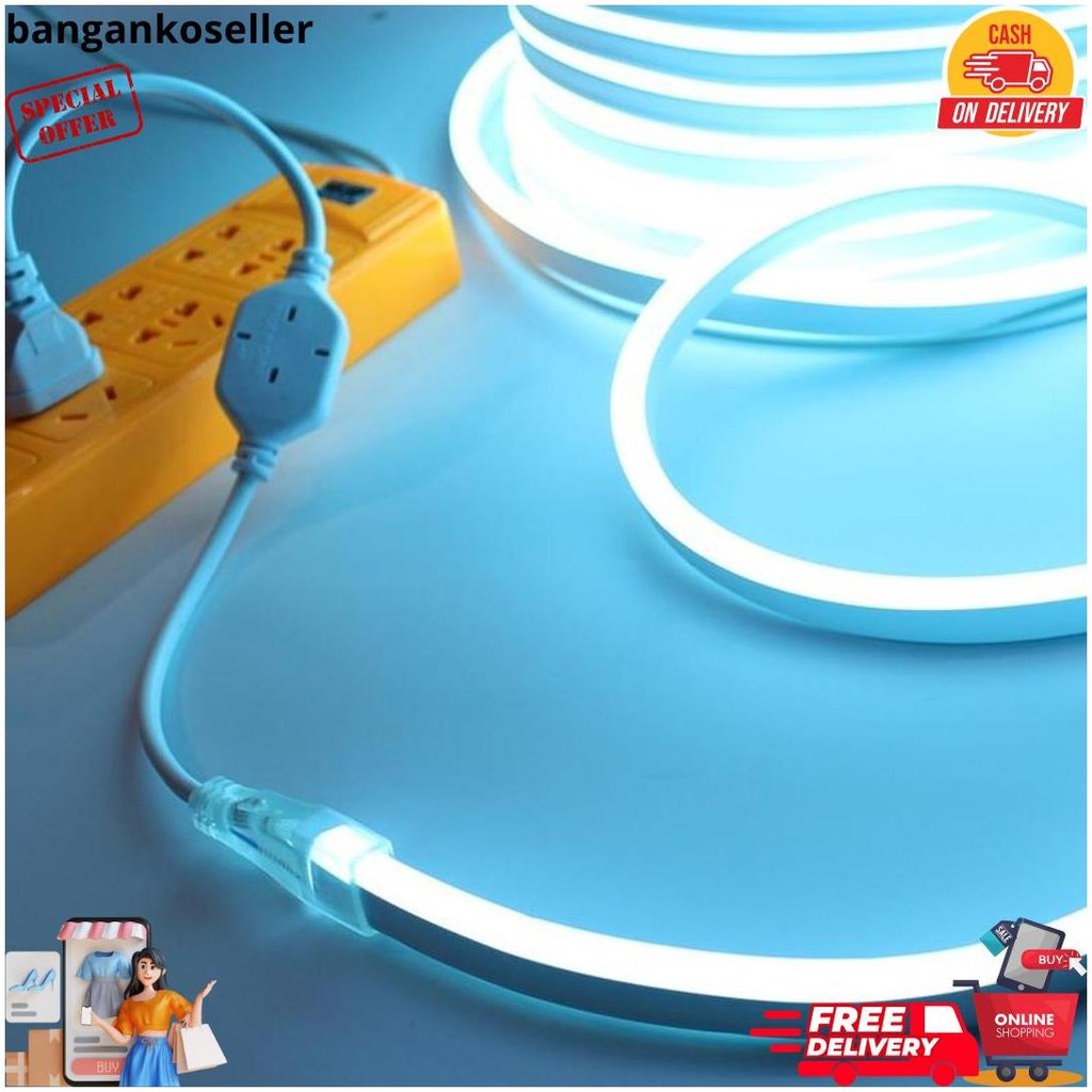 Jual Lampu Led Neon Flex Led Strip Flexible Permeter 220V Ip65 ...