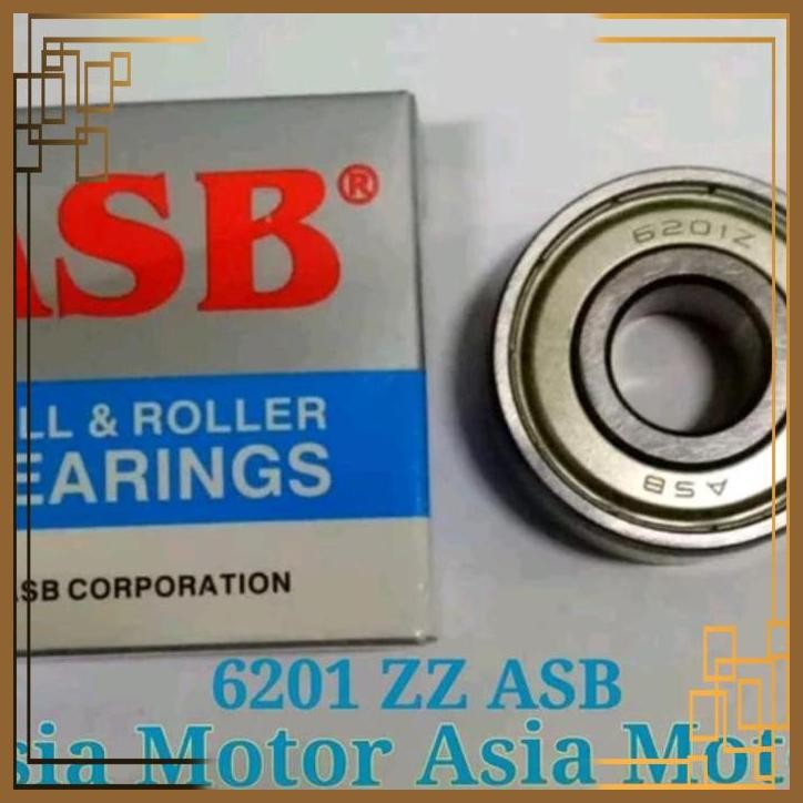 Jual [AM55] BEARING 6201 ZZ ASB UKURAN 12X32X10 MM BERING LAKER 12 X 32 X 10 MM | Shopee Indonesia
