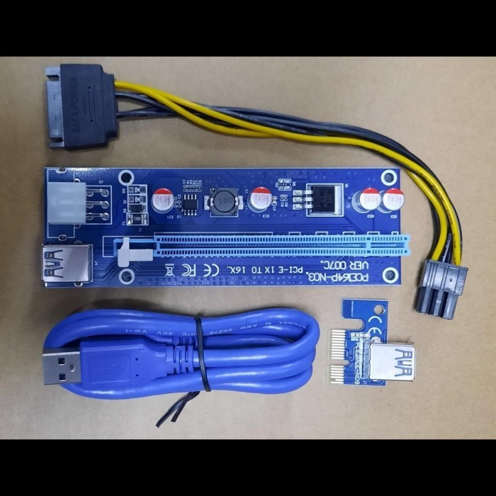 Jual Banyak Dicari Gpu Usb Riser 1X-16X 4X Solid Capacitor +Pcie ...