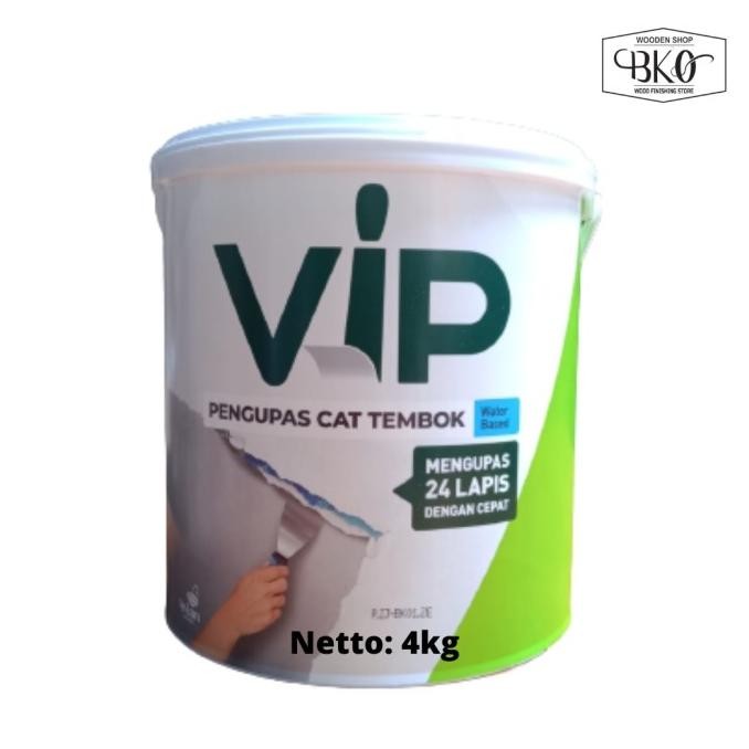 Jual VIP PENGUPAS REMOVER CAT TEMBOK AVIAN WATERBASED 4KG | Shopee ...