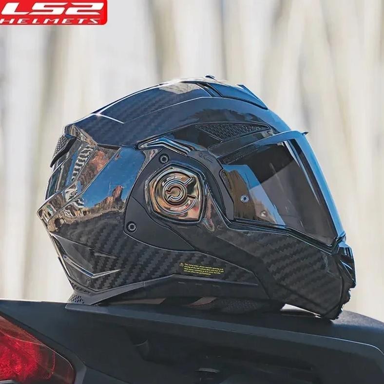 Jual ls2 ff901 original motorcycle helmet advant x carbon fiber ...