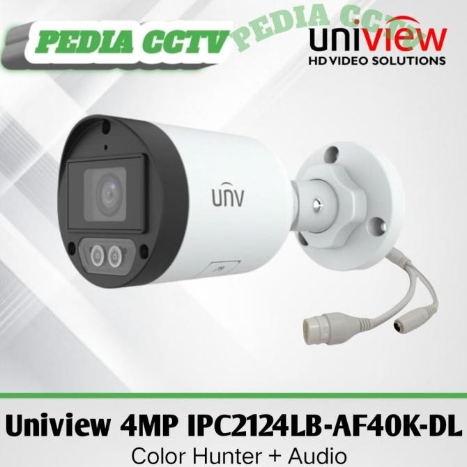 Jual IPC2124LB-AF40K-DL UNIVIEW 4MP HD COLORHUNTER MINI FIXED BULLET NETWORK CAMERA 1611T ...