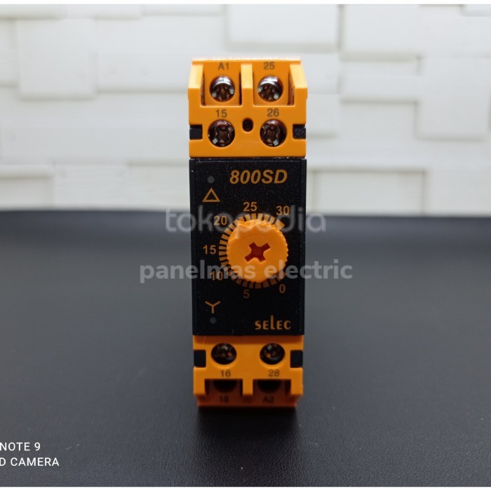Jual Terpopuler Analog Timer 800Sd-2 Selec Relay Kontrol Star Delta ...